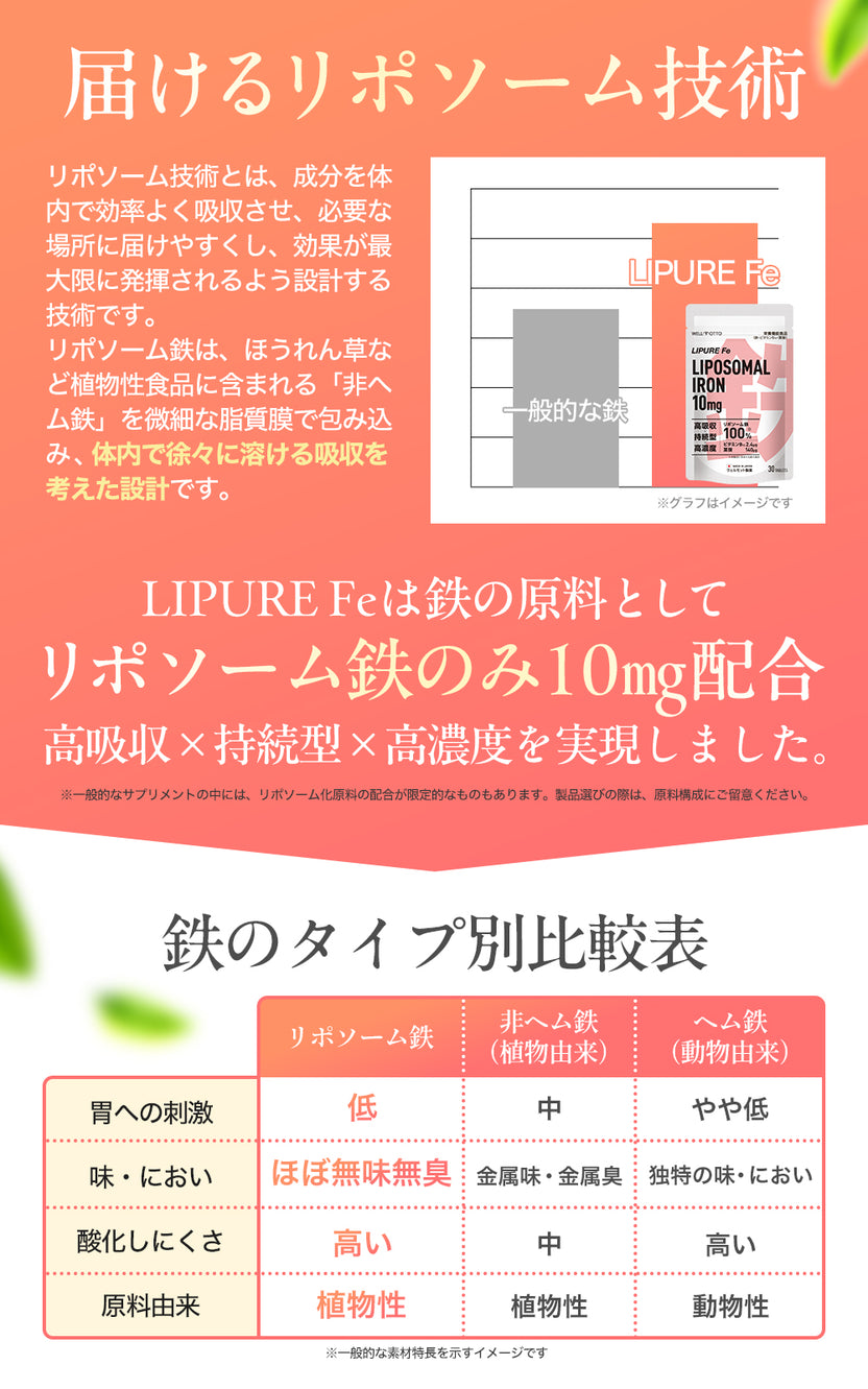 LIPURE Fe – ウェルモット製薬 公式サイト